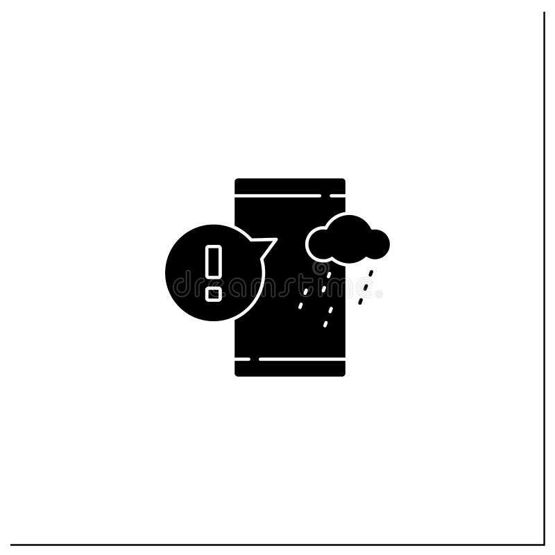 Weather Notification Stock Illustrations – 486 Weather Notification ...