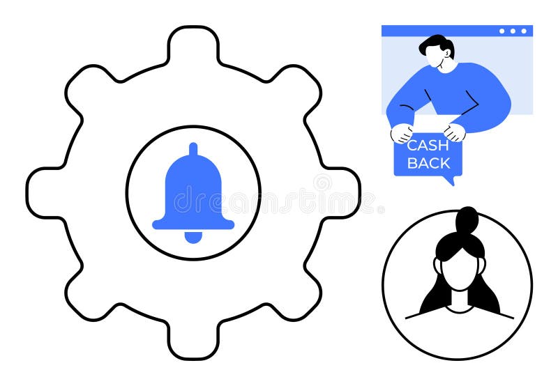 Notification System and Cashback Concept with User Profiles and ...