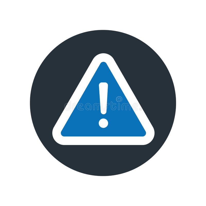 Notification, Warning, Attention Icon. Editable Vector Logo Stock ...