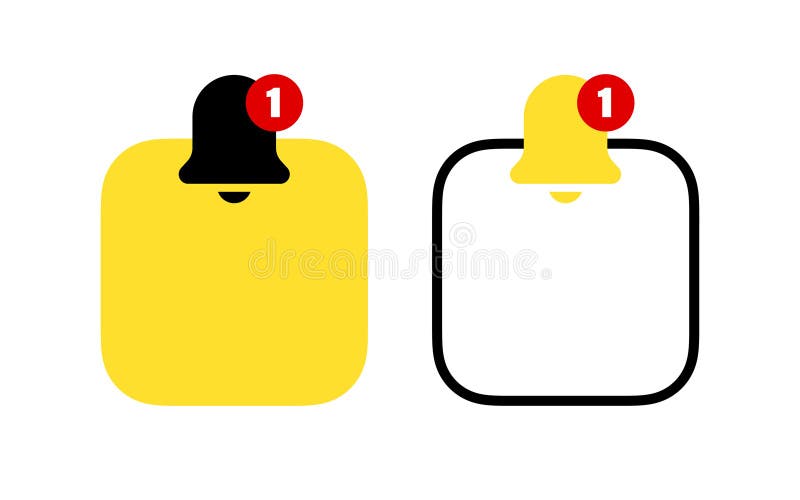 Notifications Badge. Reminder Template Badge Stock Illustration ...