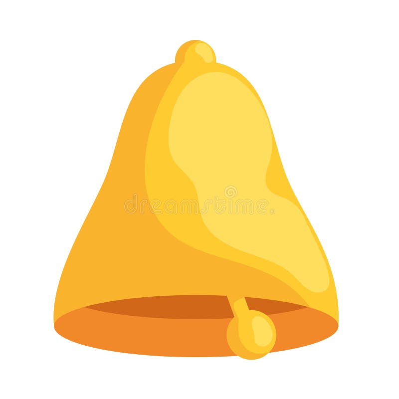 Notifications bell button stock vector. Illustration of technology ...