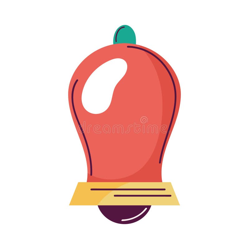 Notifications bell button stock vector. Illustration of notify - 283996991