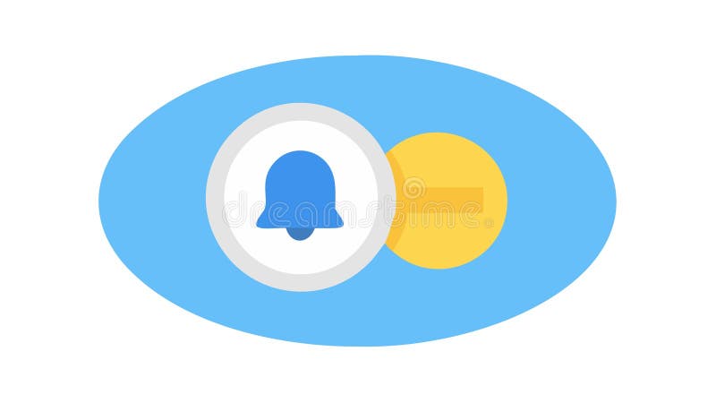 Notifications Bell Icon, Alerts, Reminders, Updates, Vector Design ...