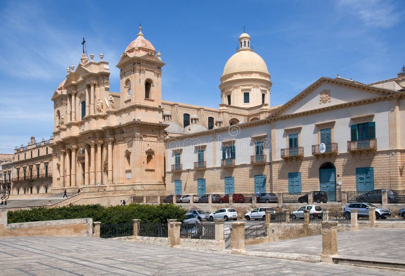 Noto,Sicily, Italy stock image. Image of sicily, town - 65549449