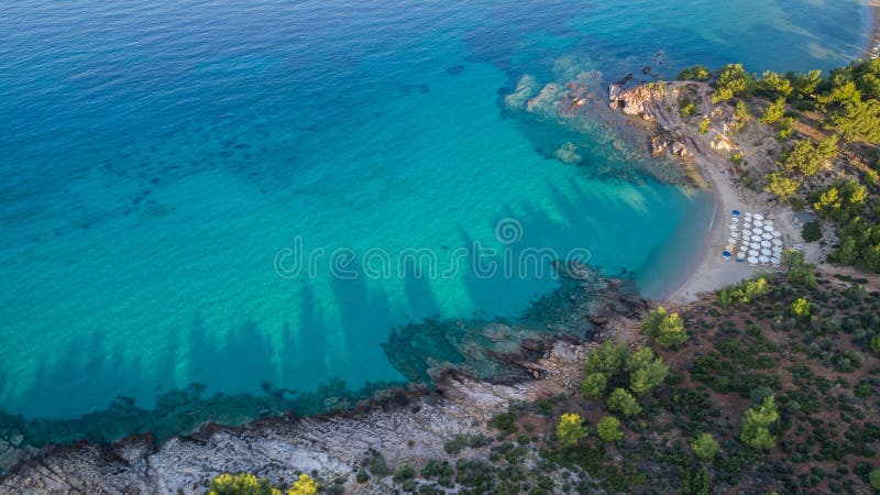Notos Beach. Thassos Island, Greece Stock Image - Image of greek, sand ...