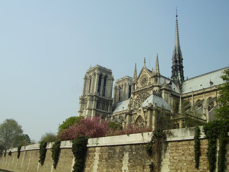 Notre Dame stock photo. Image of paris, building, river - 2271330