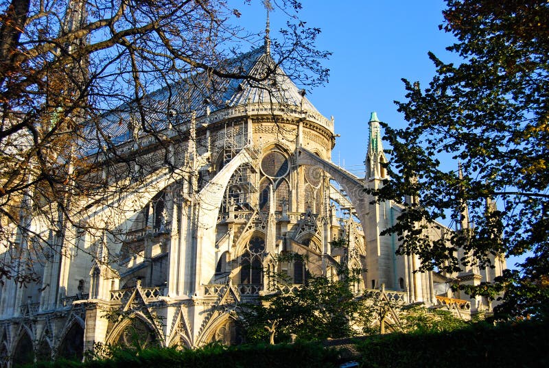 Notre Dame Cathedral stock photo. Image of europe, worship - 32379384