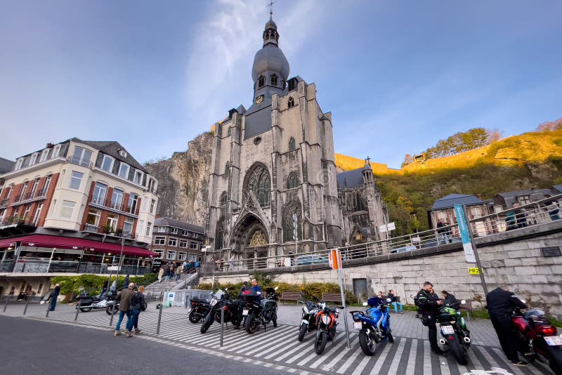 Notre Dame De Dinant in Belgium Editorial Photo - Image of attraction ...