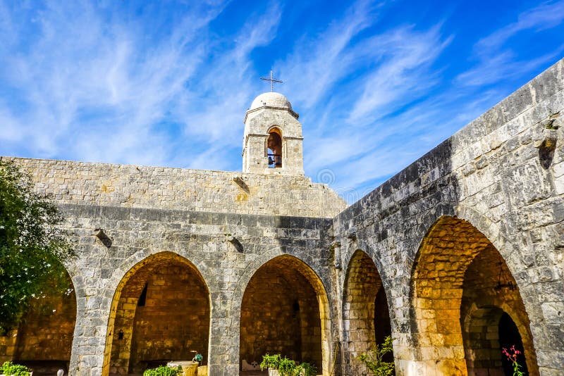 Notre Madame De Balamand 08 Photo stock - Image du saint, grec: 135637648