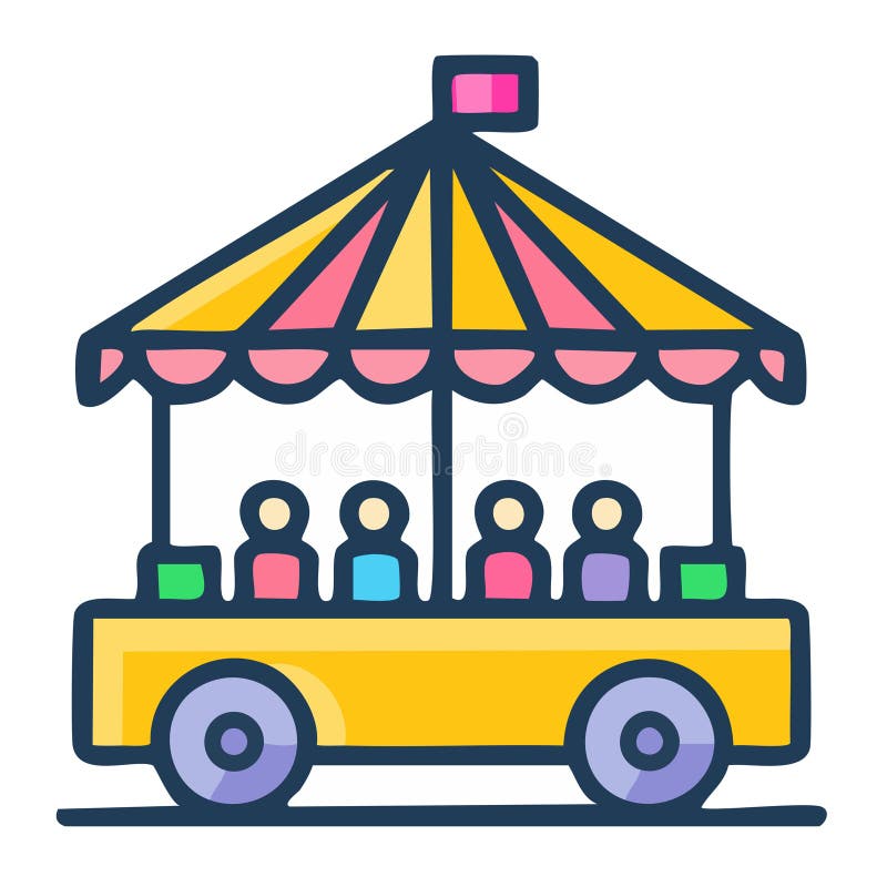 Notting Hill Carnival stock vector. Illustration of line - 368761607