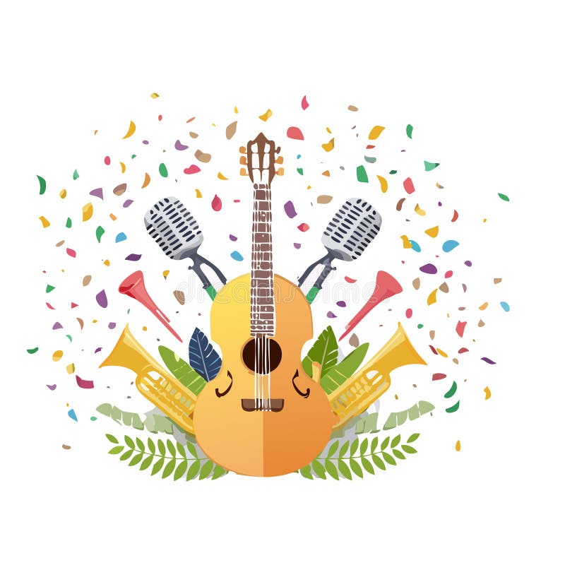 Notting Hill Carnival stock vector. Illustration of pattern - 368761772