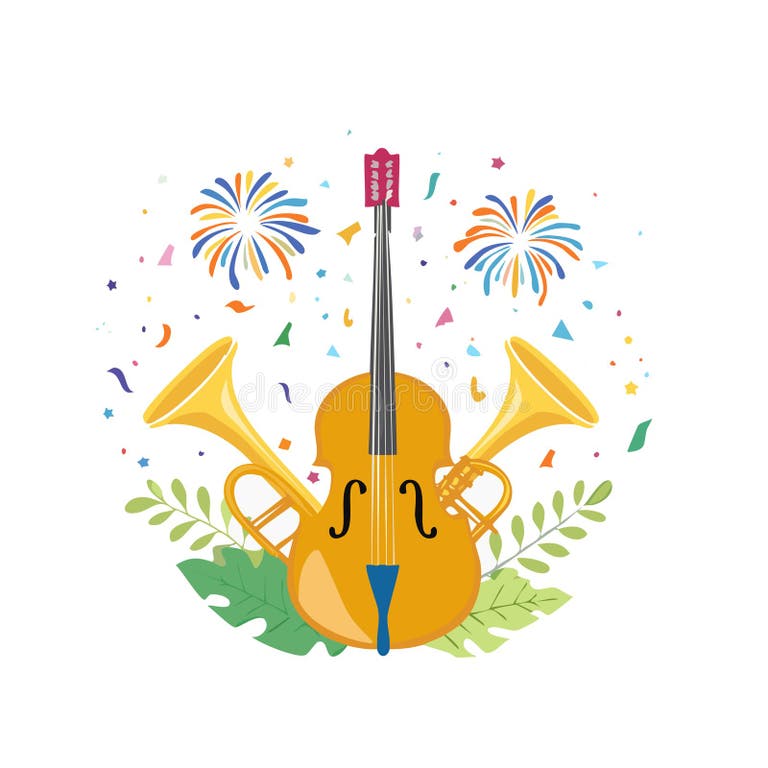 Notting Hill Carnival stock vector. Illustration of yellow - 368761780