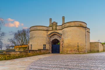 Nottingham Castle in Downtown Nottingham, England Stock Image - Image ...