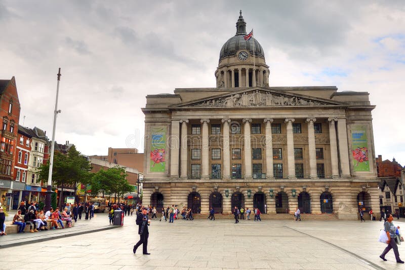 Nottingham Old Market Square, Pretty and Colorful Buildings, Scenic ...