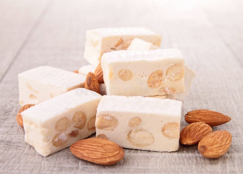 Nougat stock photo. Image of sweet, dessert, candy, nougat - 26544112