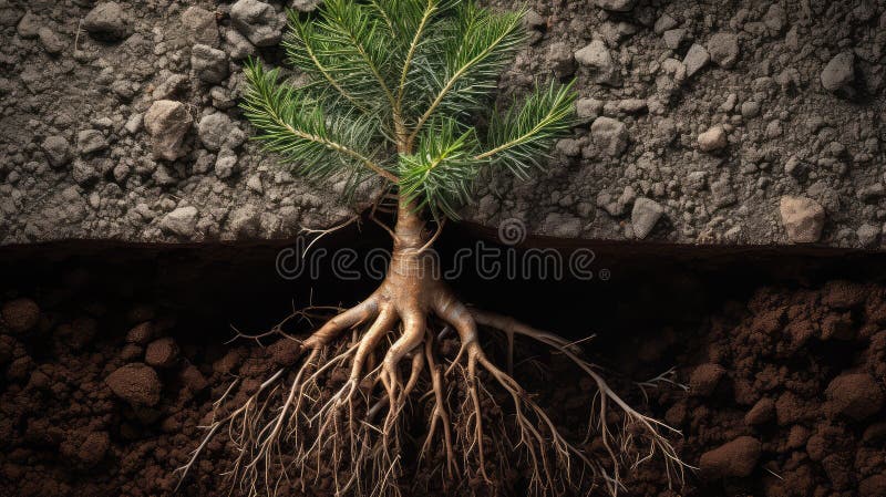 Nourishment Pine Tree Roots Stock Photos - Free & Royalty-Free Stock ...