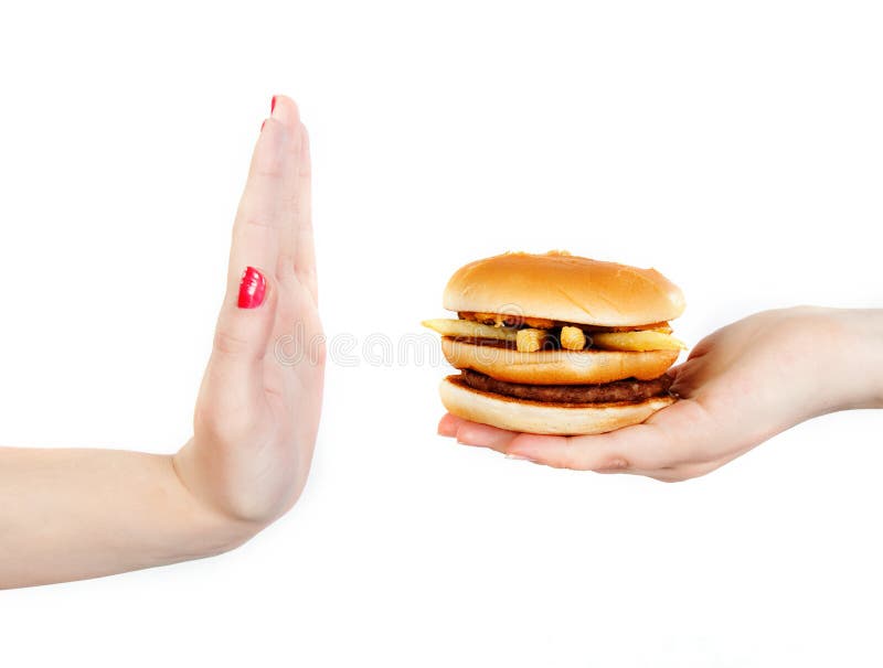 Nourriture Saine Et Malsaine. Concept De Régime : Pomme, Ha Photo stock ...