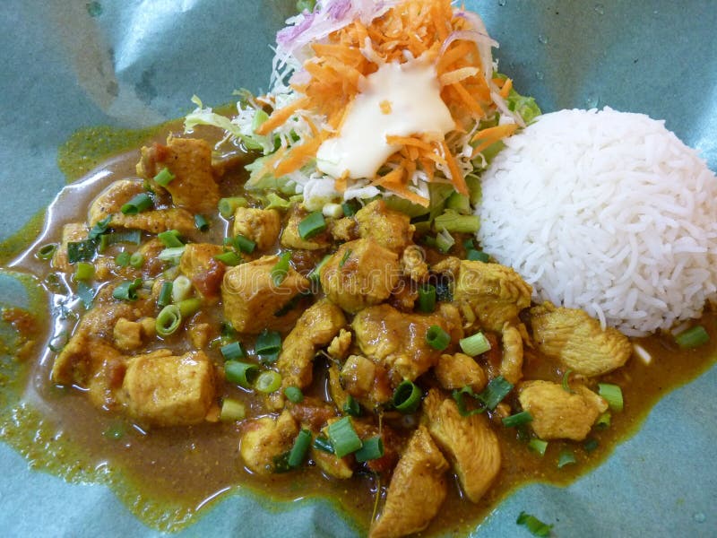 Nourriture Mauricienne Traditionnelle Photo stock - Image du sain ...
