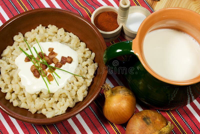 Cuisine Traditionnelle Slovaque Photo stock - Image du ferme, qualité ...