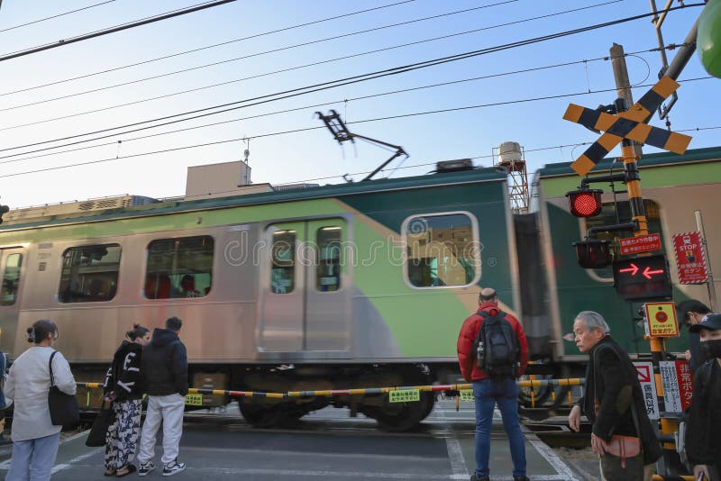 Nov 29 2023 Area in Front of the Togoshi Ginza Station Editorial Image ...