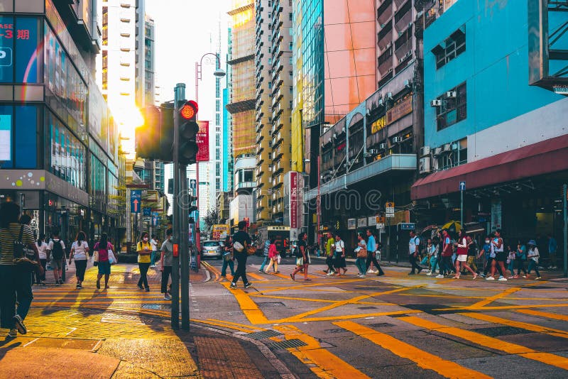 Nov 4 2023 the Java Road of North Point in Hong Kong Editorial Stock ...
