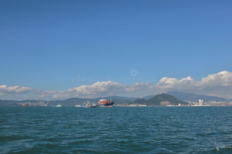 29 Nov 2022 the Outer Harbour of the Hong Kong Harbor Editorial Image ...