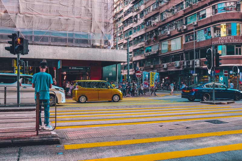 Nov 4 2023 the Streets of North Point in Hong Kong Editorial Photo ...