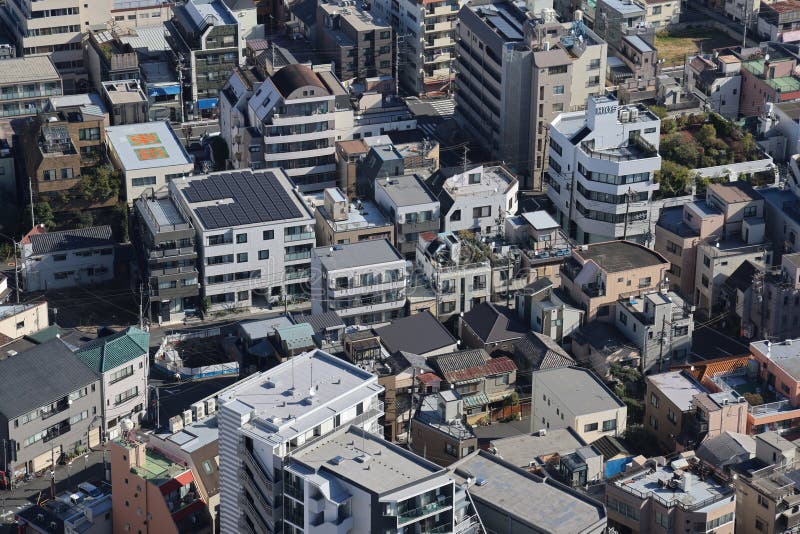 Nov 30 2023 Tokyo Skyline with Tokyo Sky Tree at Day Time, Oshiage Area ...