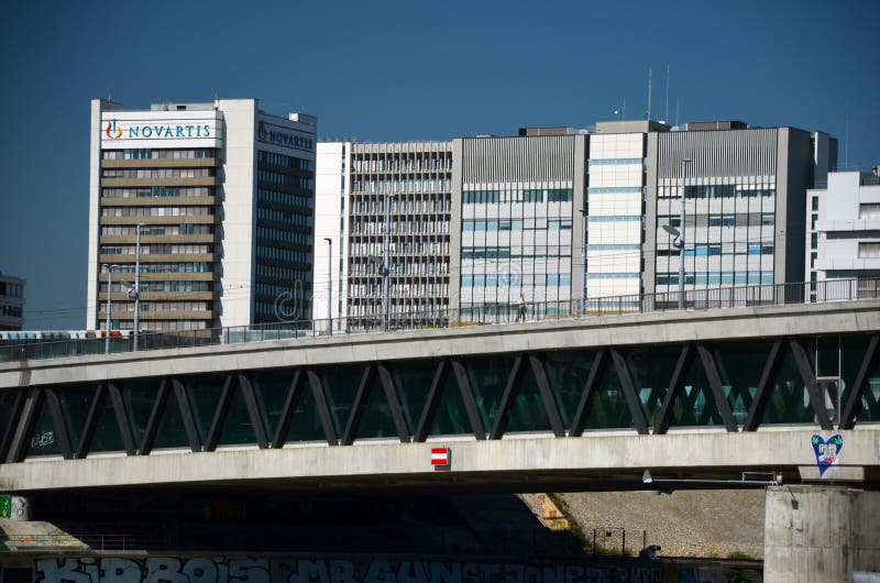 Novartis Headquarters in Basel, Switzerland Editorial Stock Image ...