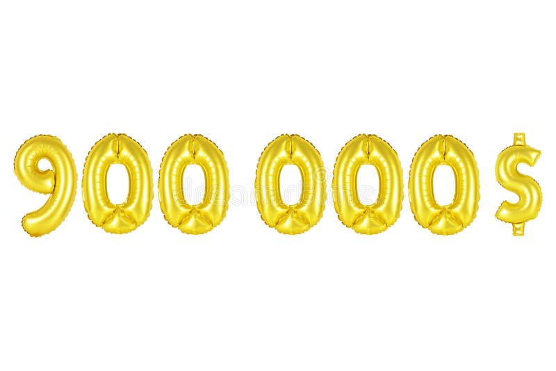 Novecientos Mil Euros, Color Oro Imagen de archivo - Imagen de festival ...
