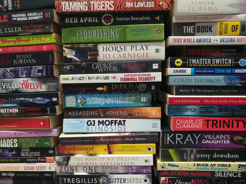 Novel varieties Books editorial image. Image of variety - 102270390