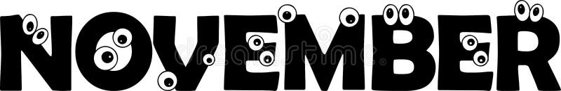 November stock vector. Illustration of november, signs - 21849441