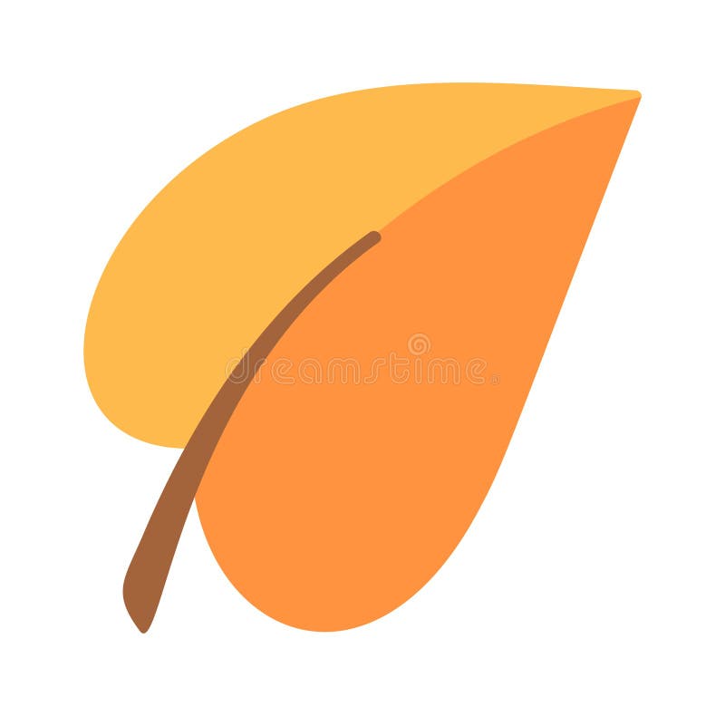 November Falling Leaf Design Element Stock Vector - Illustration of ...