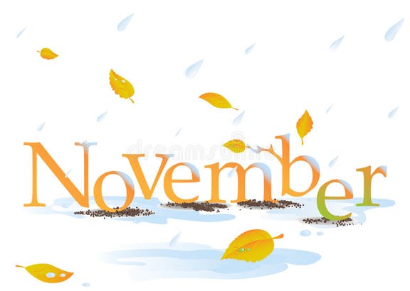 November Clip Art Stock Illustrations – 5,245 November Clip Art Stock ...