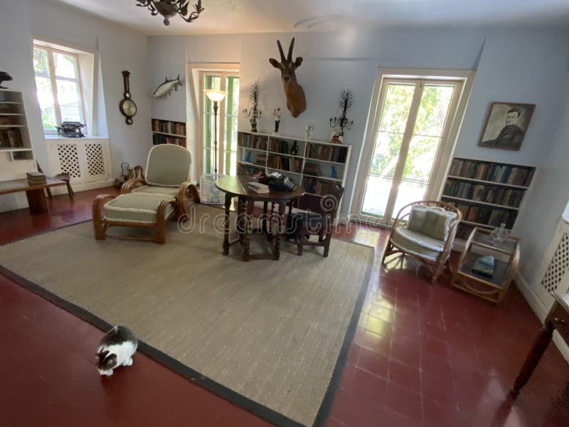 November 2 2019 Key West Florida Usa Ernest Hemingway Museum