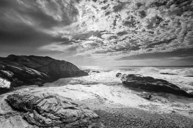 November Sun stock image. Image of ocean, seascape, solitude - 63841987