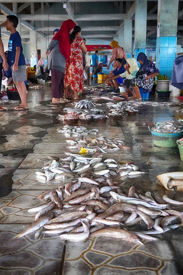 November 6, 2022. Traditional Fish Market in Jepara, Central Java ...