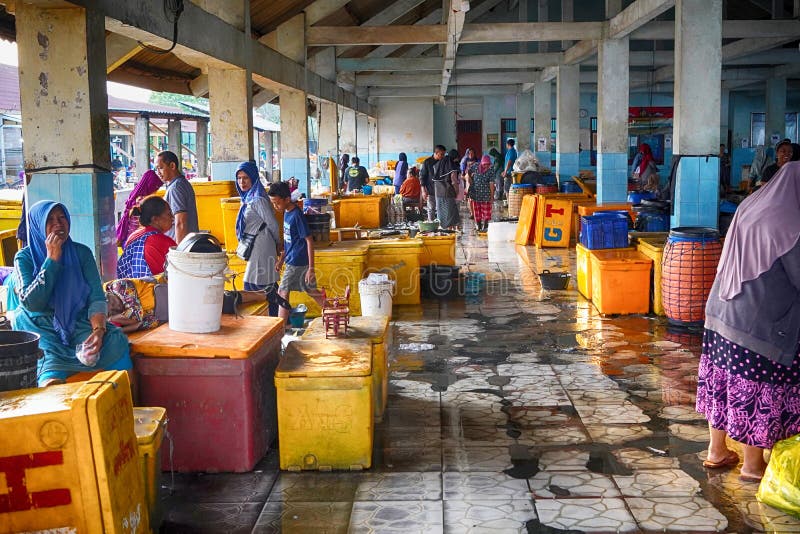 November 6, 2022. Traditional Fish Market in Jepara, Central Java ...