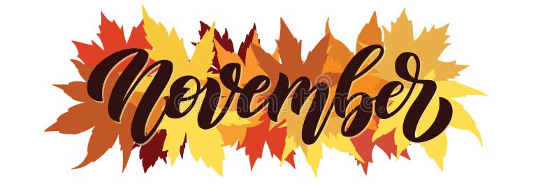 November Events Clip Art Set/eps Stock Vector - Illustration of ...