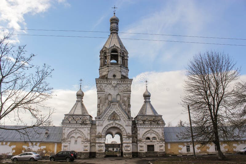 Novgorod Desyatinny Nunnery. Editorial Image - Image of spirituality ...