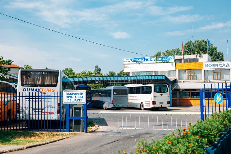 Novi Sad Central Bus Terminal in Novi Sad, Serbia Editorial Photography ...