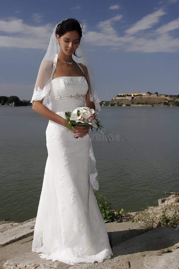 Novia imagen de archivo. Imagen de feliz, retrato, amor - 6161617