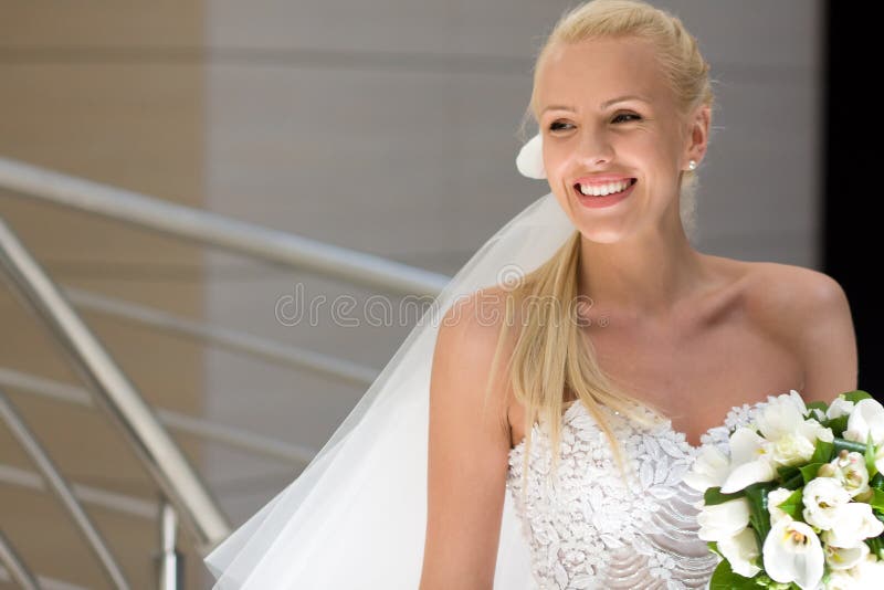 Novia hermosa imagen de archivo. Imagen de hermoso, novia - 10101303