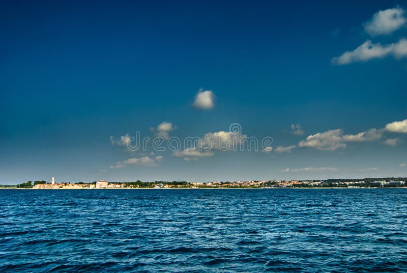 Novigrad - Cittanova stock image. Image of color, terrace - 103725679