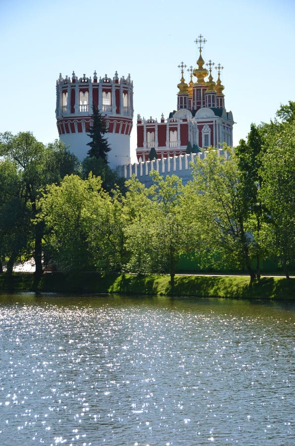 Novodevichiy Convent, Moscow Stock Photo - Image of orthodox, castle ...