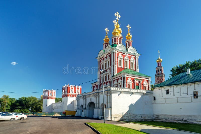 Novodevichy Convent in Moscow Stock Photo - Image of monastery ...