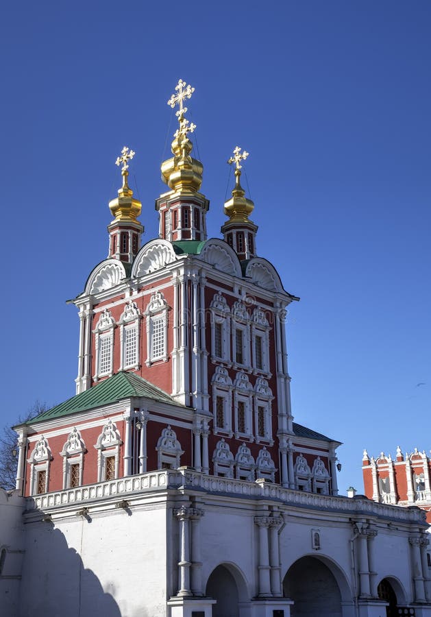 Novodevichy Convent. Moscow, Russia Stock Image - Image of clear, place ...