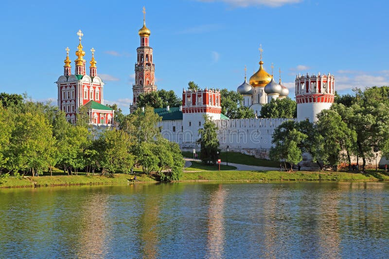 Novodevichy Convent stock photo. Image of alley, building - 9139864