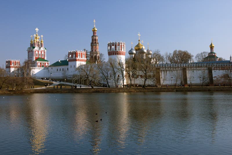 Novodevichy Monastery stock image. Image of brick, church - 11881591