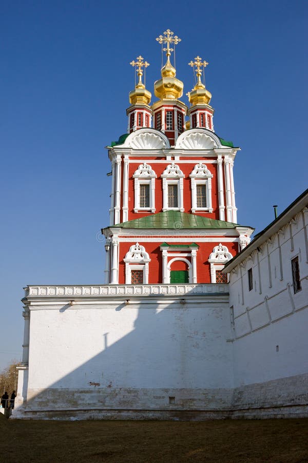 Novodevichy Monastery Church Stock Photo - Image of national ...